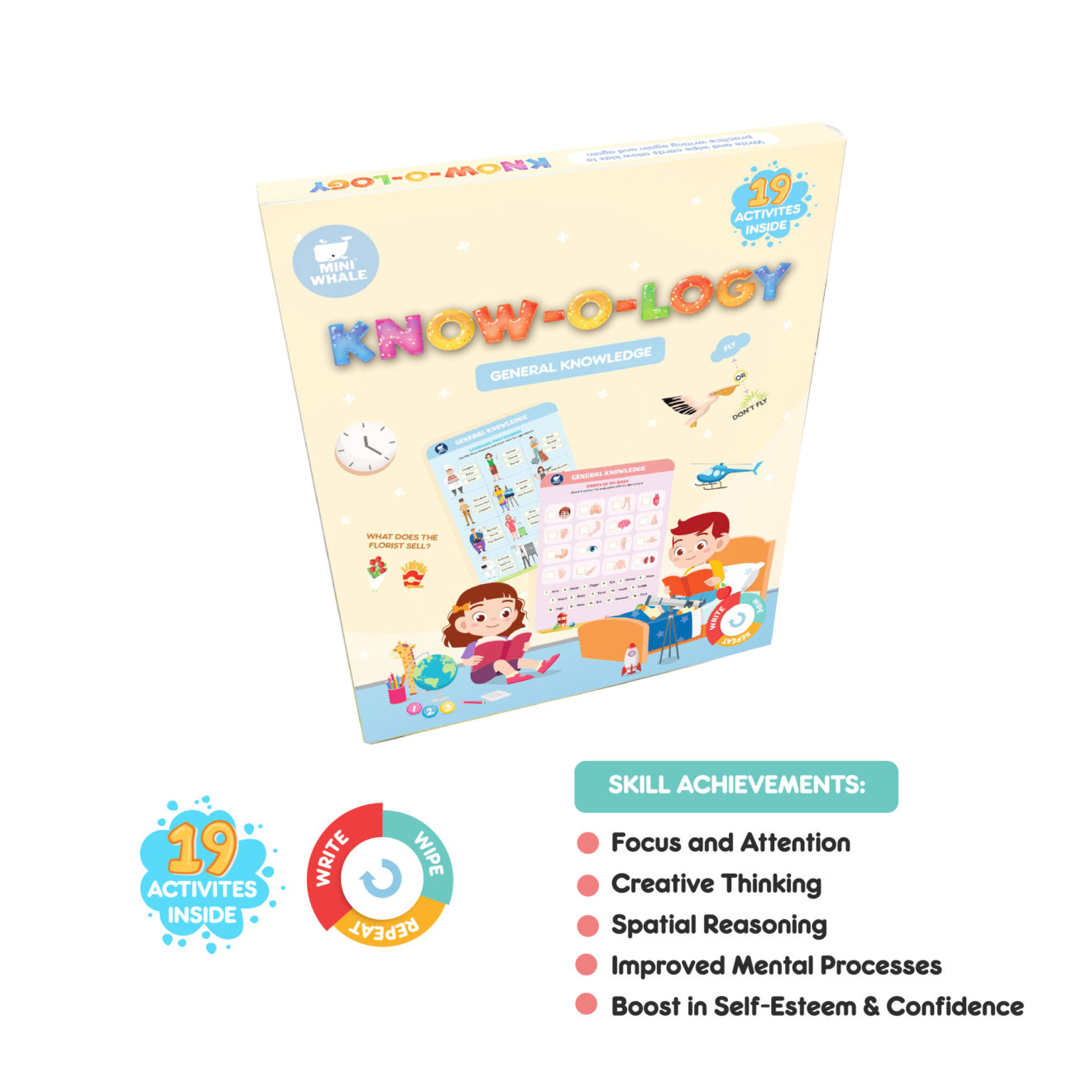 Cognitive Stimulation Program (300 Days Program) - Miniwhale