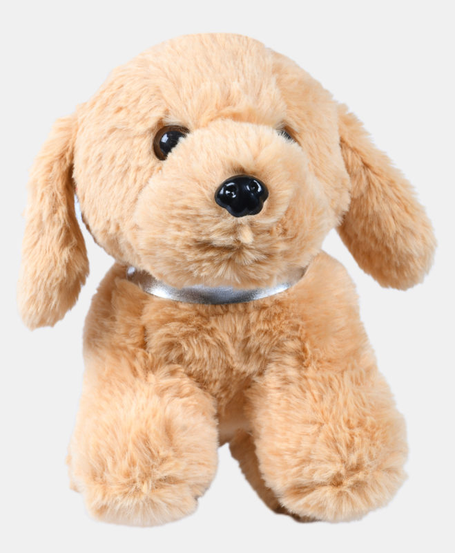 Gift a Huggable Companion: Adorable 10-Inch Light Brown Dog Soft Toy ...