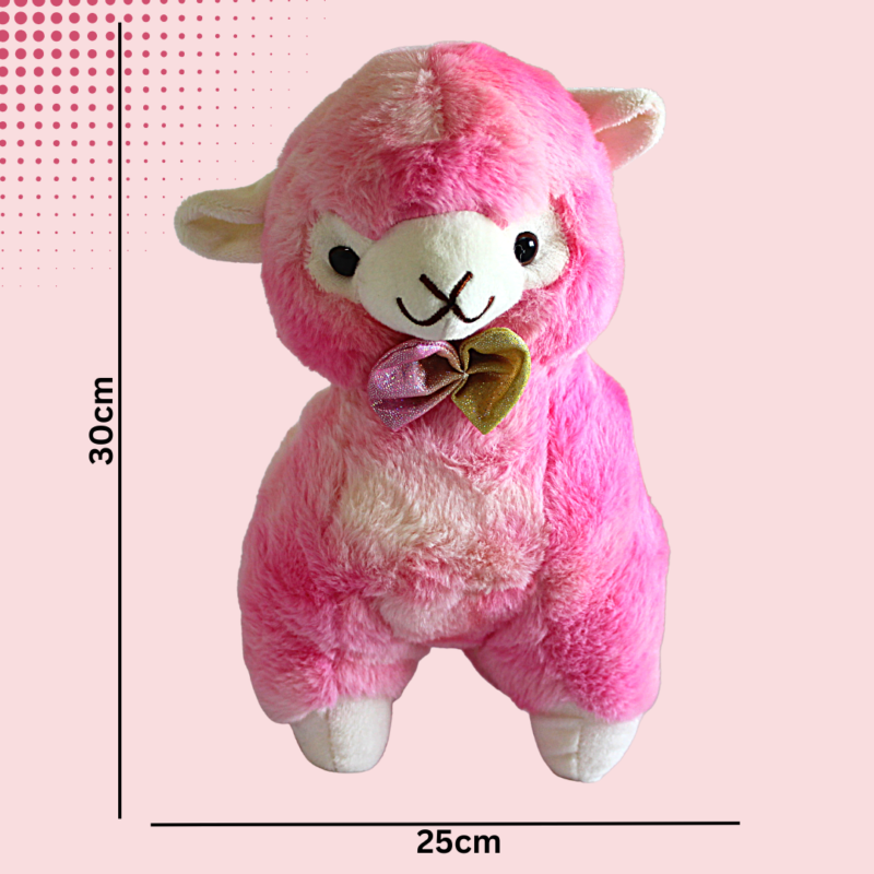 Lama Soft Toy - 12 Inches (PINK) - Miniwhale